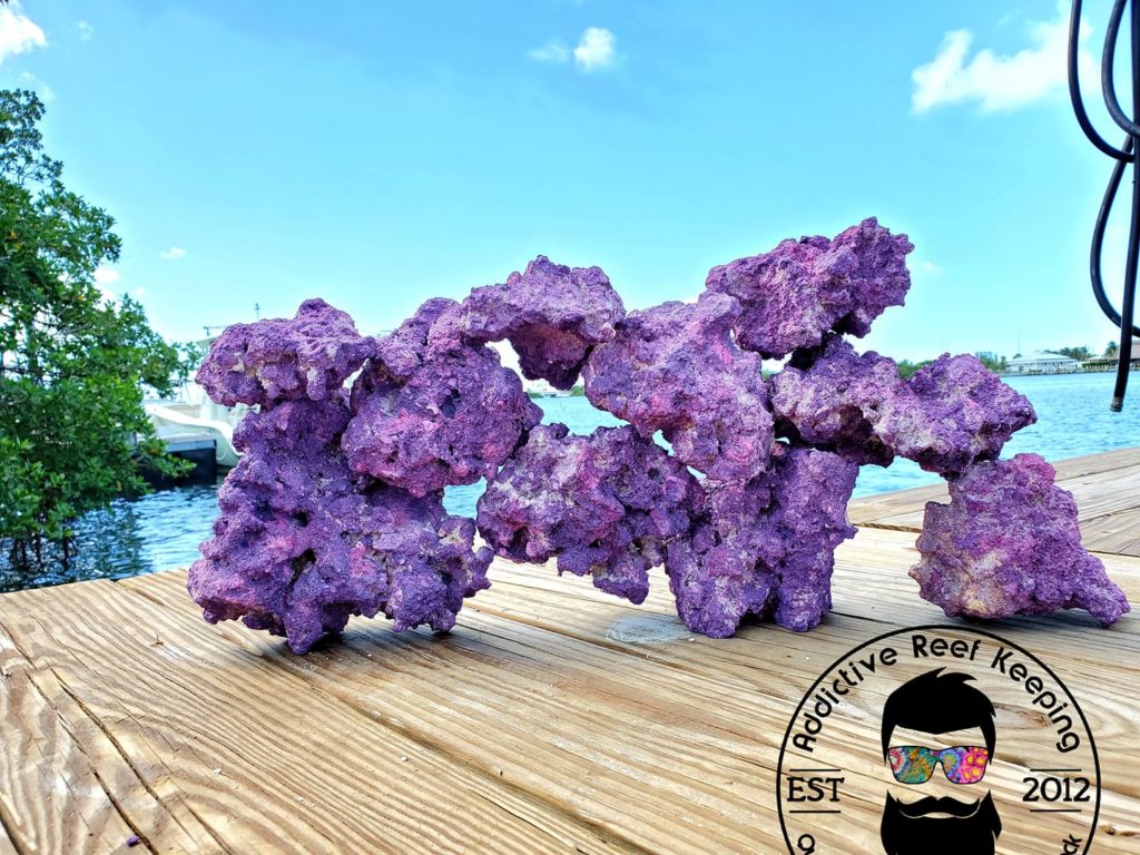 ARK Purple Dry Reef Rock- PICK SIZE AND WEIGHT – Addictive Reef Keeping