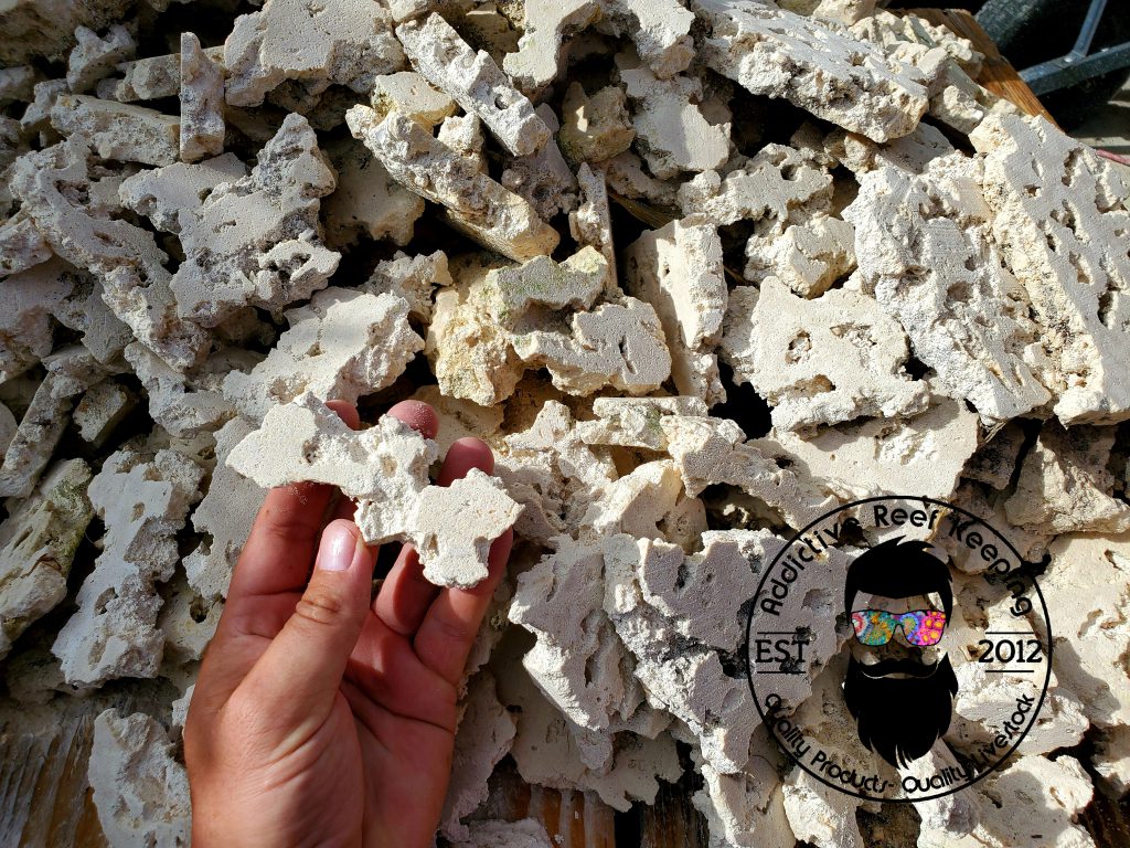 5lbs. ARK Ultra Thin Ledges Reef Rock Aragonite, Lightweight, Porous ...