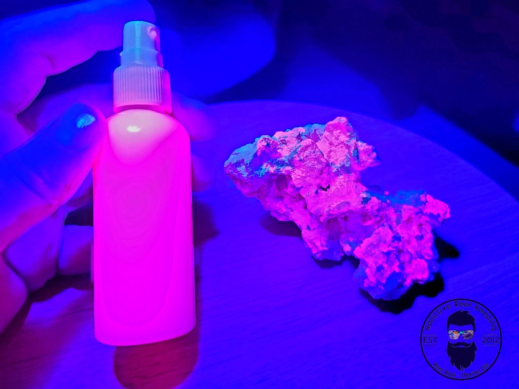 ARK 2.7oz UV Spray Colorant for Dry Reef Rock Aquascape-Fish Safe ...